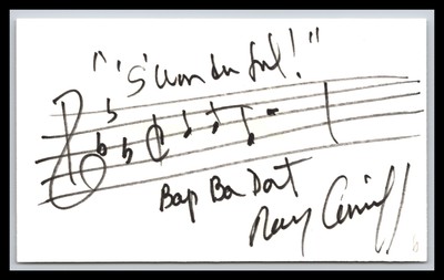 Ray Conniff - Singer & Songwriter - 3x5 Card - Signed | Autograph (b ...