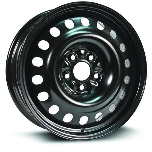 16x6.5 Black Steel Wheel Rim Fits Volkswagen Golf, OEL5S 16Inch 5x100 ...