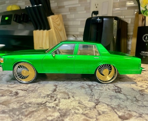 MCG 1987 Chevrolet Caprice Classic 1/18 Die-Cast- Candy emerald green 3 ...