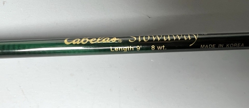 Beautiful New Old Stock Cabela's “Stowaway” 9 ‘ Foot 8 Weight Fly Rod ...