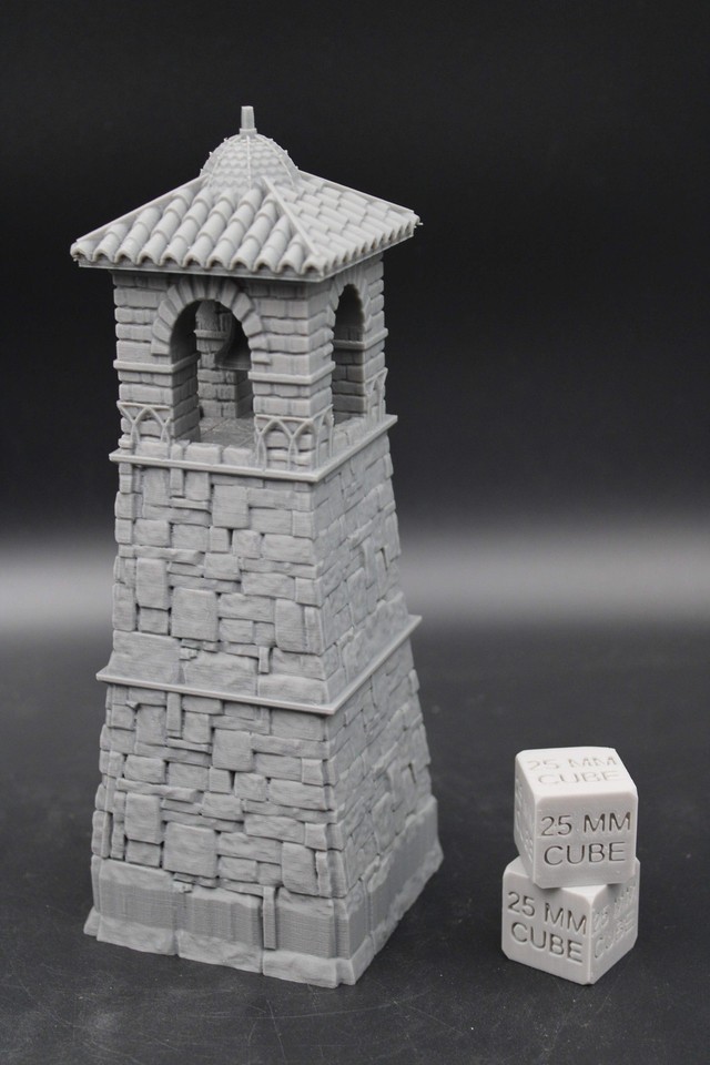 Tabletop Terrain Medieval Fantasy Signal Bell Tower Dnd RPG Wargame ...