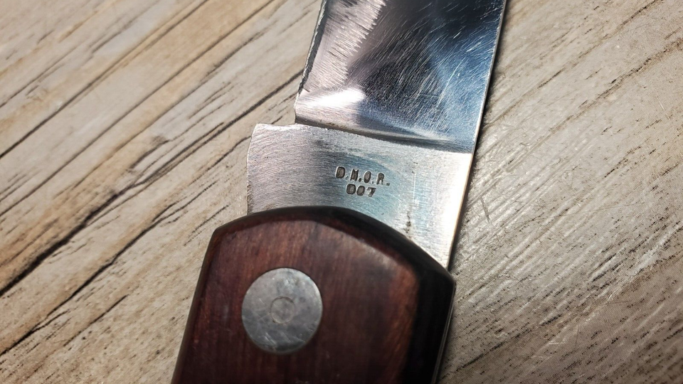 ORIGINAL VINTAGE CLASSIC BIG STREET FOLDING KNIFE ROMO 007 DMOR | eBay