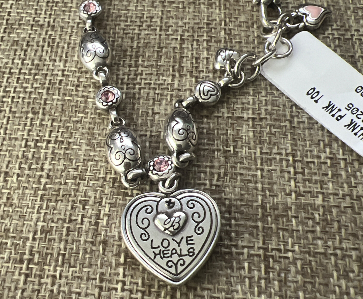 RARE+BRIGHTON+2004+*THINK+PINK+TOO*+BRACELET+%282nd+in+Series%29+w ...