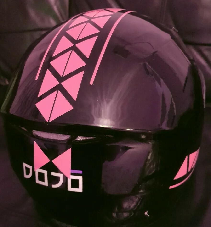 HELMET/TANK STICKERS AZTEC GREEN GLOSS DECALS MOTORCYCLE RACING KENNY ...