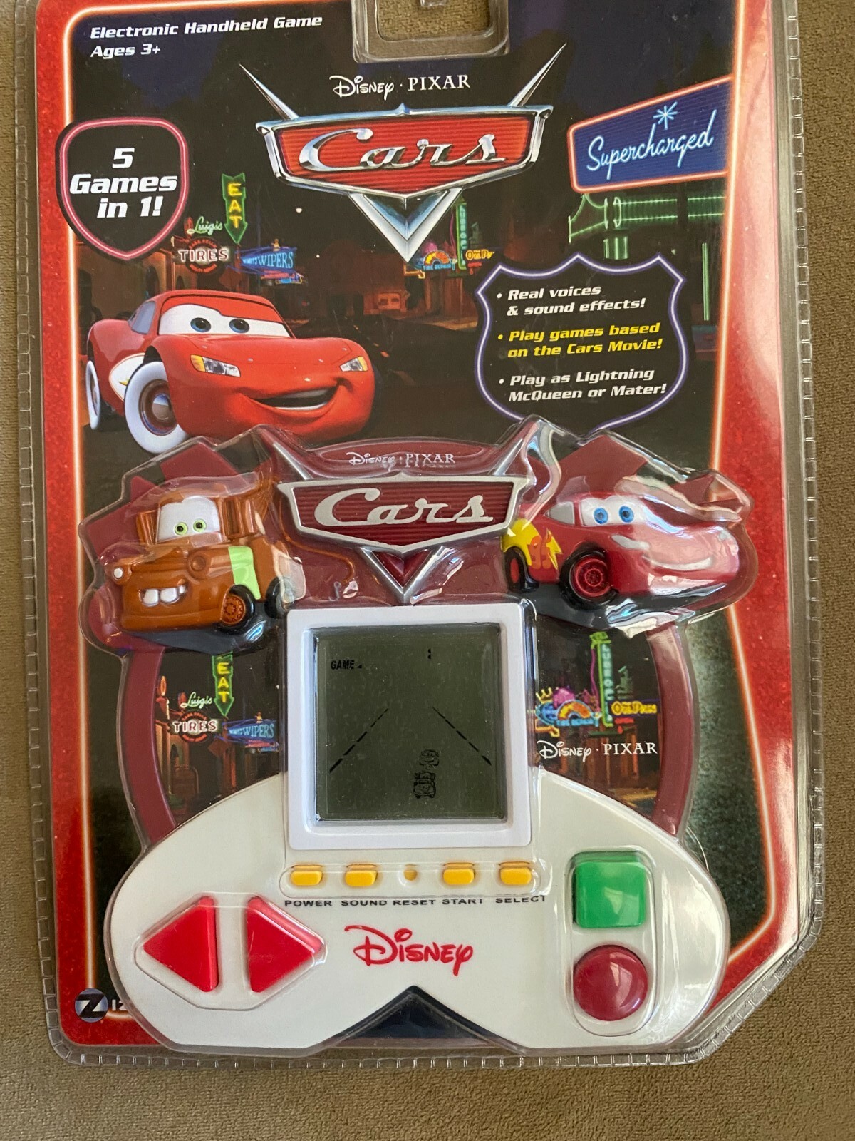 Disney Pixar Cars Electronic Handheld Game Officially licensed by ...