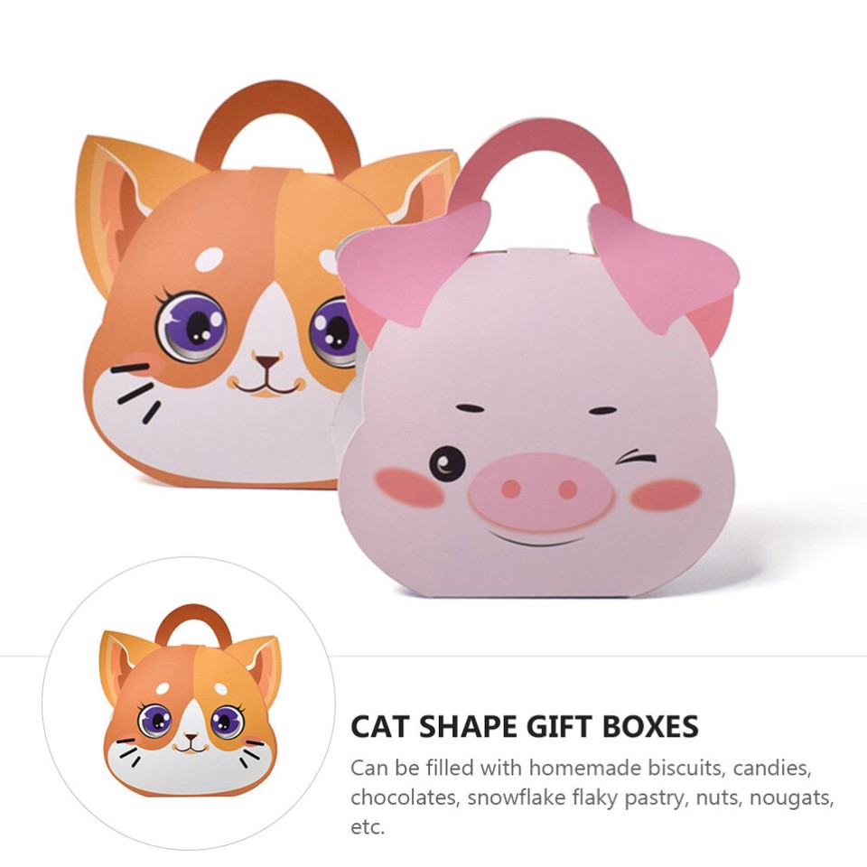 10 Pcs Cat Candy Box Cartoon-Katzenhüllen Behandeln Sie ...