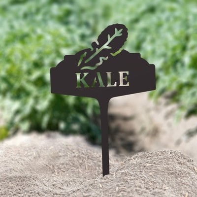 Black "Kale" Vegetable Label | eBay
