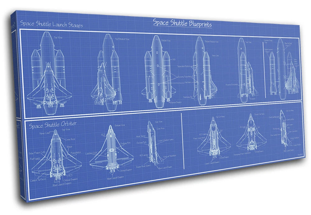 Nasa Space Shuttle Blueprints