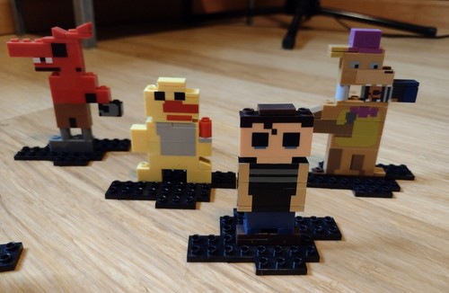 Five Nights at Freddy's Lego 8 Bit Chica Plush -- Yellow Figure | eBay