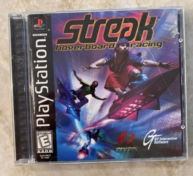 Streak: Hoverboard Racing (Sony PlayStation 1, 1998) CIB Complete PS1 ...