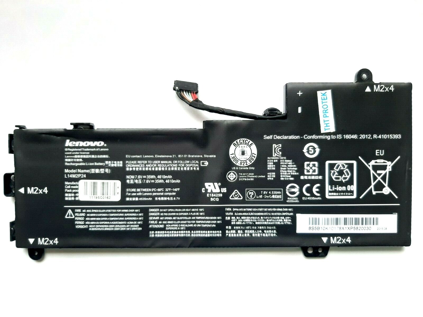 Genuine battery LENOVO Ideapad U30-70 U31-70 E31-80 E31-70 L14M2P24 ...