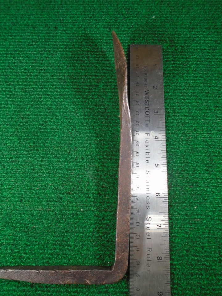 PRIMITIVE HORSE TACK BARN SPIKE 'L' SHAPE HEAVY HAND FORGED IRON (50000 ...
