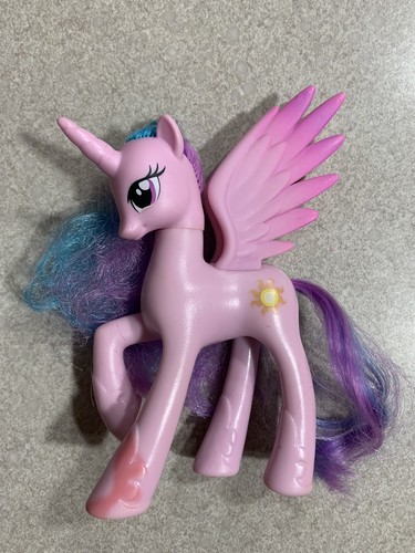 My Little Pony 5.5" PRINCESS Celestia Sun Purple Blue Plastic Doll ...