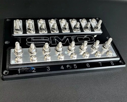 Steve Meade SMD 8 Slot Aluminum ANL Fuse Holder Heavy Duty Octo XL2 ...
