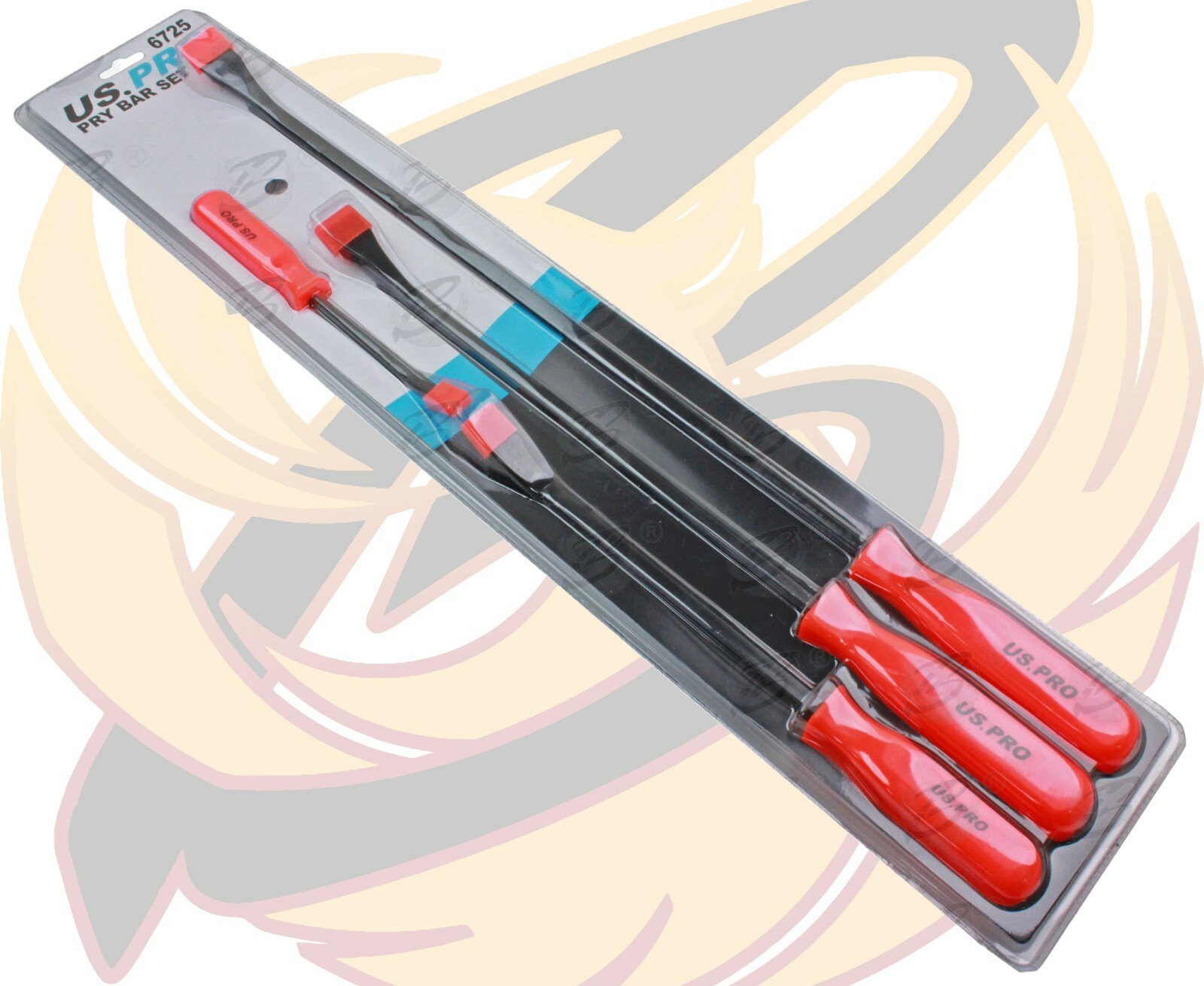 US PRO PRY BAR Set JEMMY BAR WRECKING CROW BAR PRY BARS 200 300 450 ...