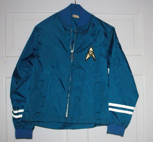 Star Trek TOS Mr Spock Child's Science/Blue Great Lakes Jacket 1980's ...