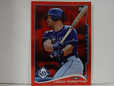 2014 Topps Update Red Hot Foil Logan Forsythe #US-306 | eBay
