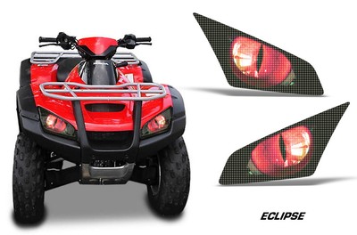 Headlight Eye Graphics Kit Decal Cover For Honda Rincon TRX 680 2006 ...