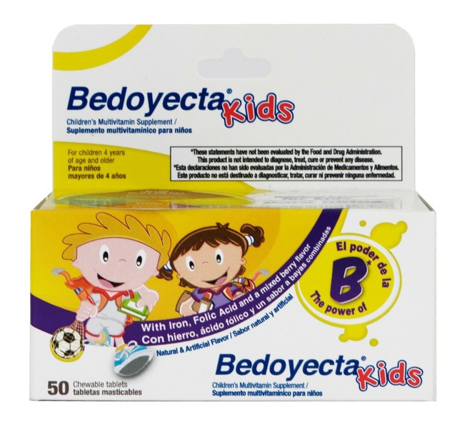 Bedoyecta Children's Chewables 50 Count Note for sale online | eBay