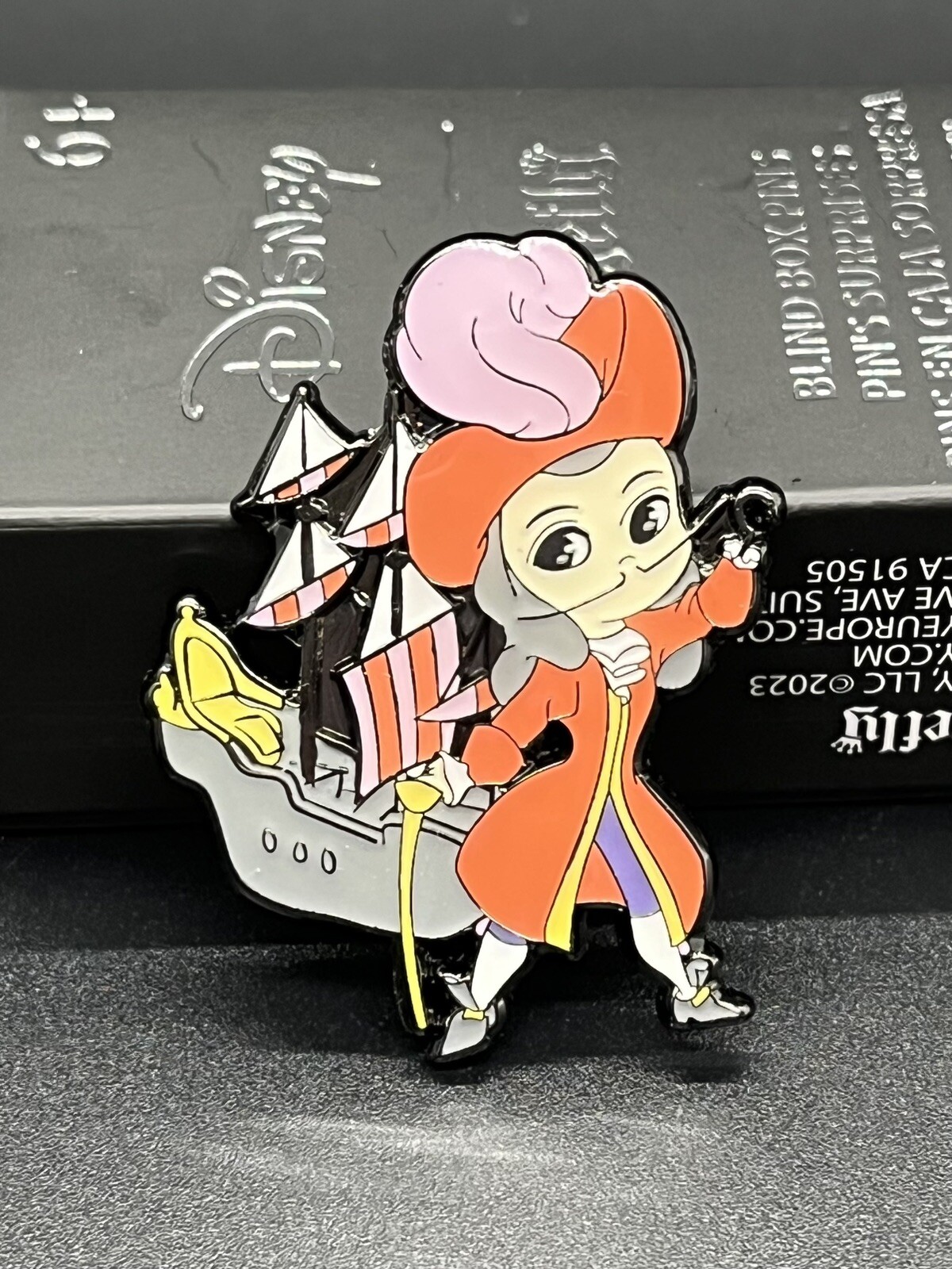 Captain Hook Loungefly Disney Villains Chibi Portraits Blind Box Disney ...