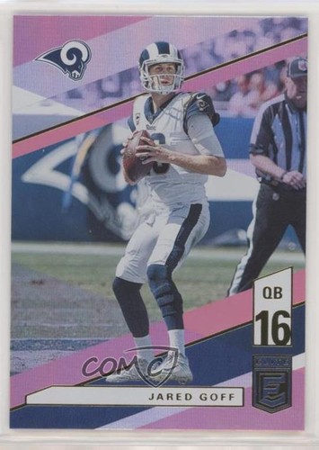 2019 Panini Donruss Elite Pink Jared Goff #40 | eBay