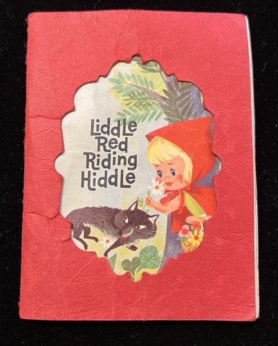 Mattel 1966 Liddle Kiddle Storybook Liddle Red Riding Hiddle (hood ...