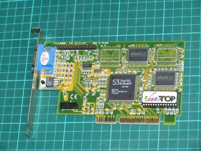 Titan 4000A S3 Trio 3D 86C365 AGP VGA card for vintage Pentium II III 4 ...