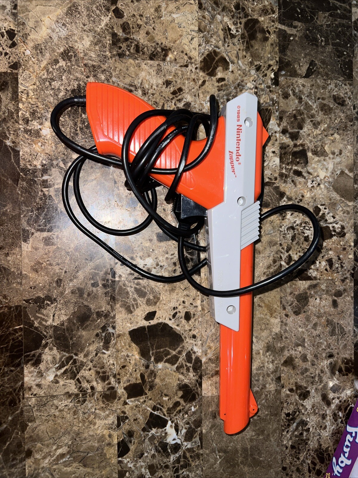 Original 1985 Nintendo NES Zapper Duck Hunt Gun Authentic NES-005 OEM ...