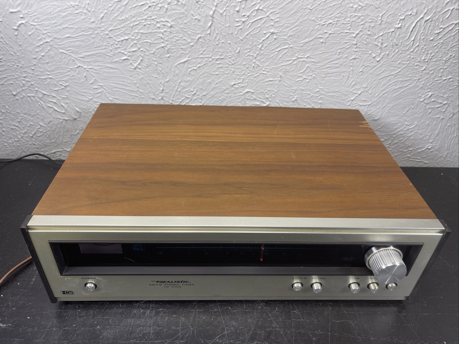 Realistic TM-1000 Cat. No. 31-1130 Am/Fm Stereo Tuner Vintage for sale ...