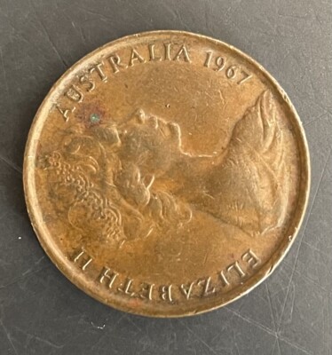 Rare Australian 2 Cent Coin 1967 - Missing SD | eBay Australia