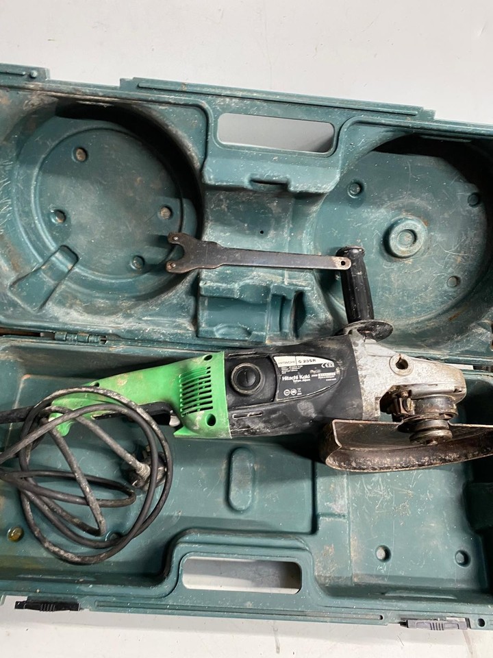 Hitachi Koki G 23SR 230v 2000w 230mm 9" Disc Cutter in case with ...