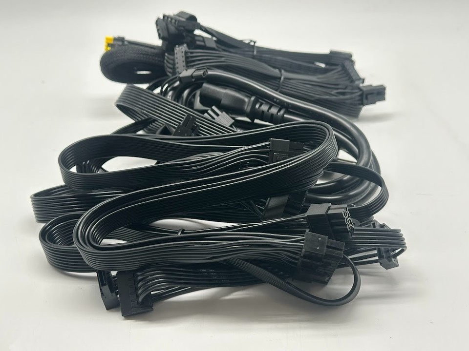 Set of cables for MSI MAG A850GL PCIE5, Fully Modular 850W Power Supply ...