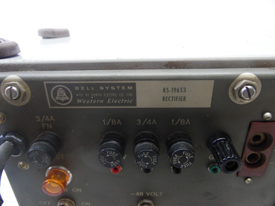 WESTERN ELECTRIC KS-19653 RECTIFIER TEST SET | eBay