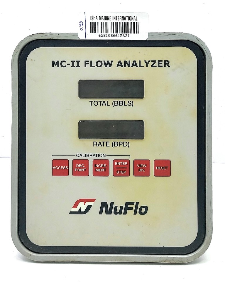 Nuflo MC-II Flow Analyzer MC-361424 | eBay