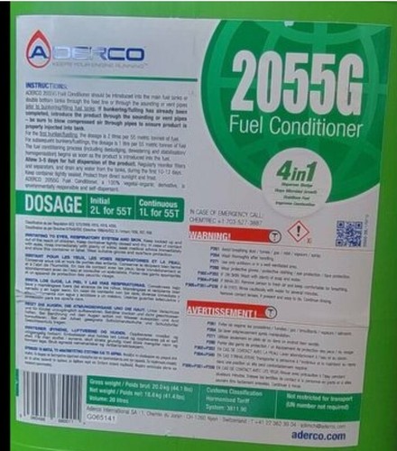 20 Liters Aderco 2055G 4 in 1 Fuel Conditioner New | eBay