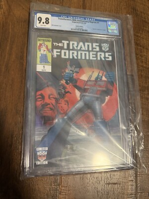 TRANSFORMERS #1 | AMC Exclusive Transformers One Limited Edition | CGC ...
