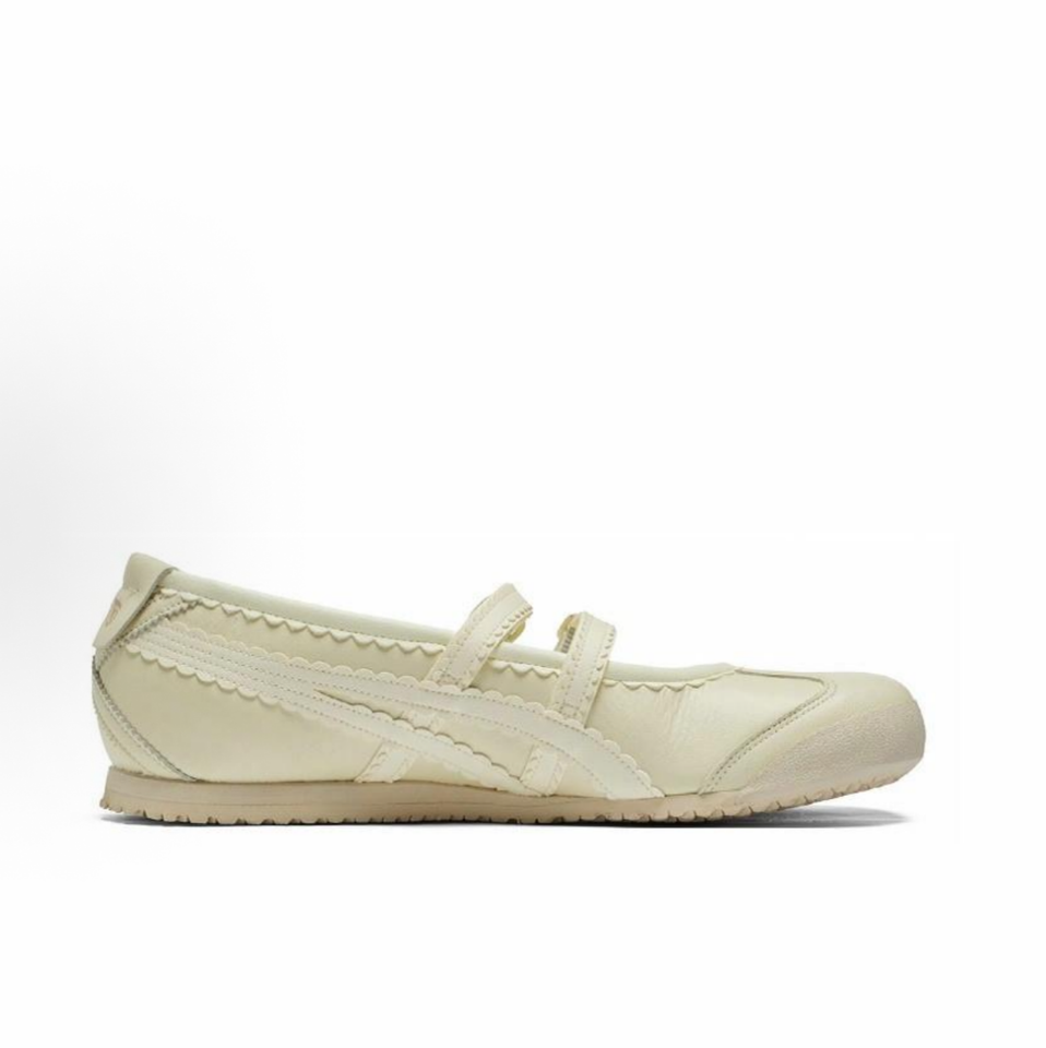 2025 Patou x Onitsuka Tiger Mexico 66 Mary Jane Shoes Beige/White ...