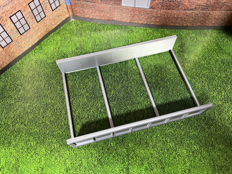 O Scale Girder Bridge for Model Trains -Compatible w/ All Track Types ...