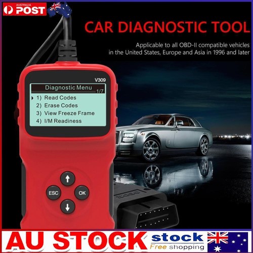 Car Fault Detector Digital Display OBD2 Code Reader Car Diagnostic Tool ...