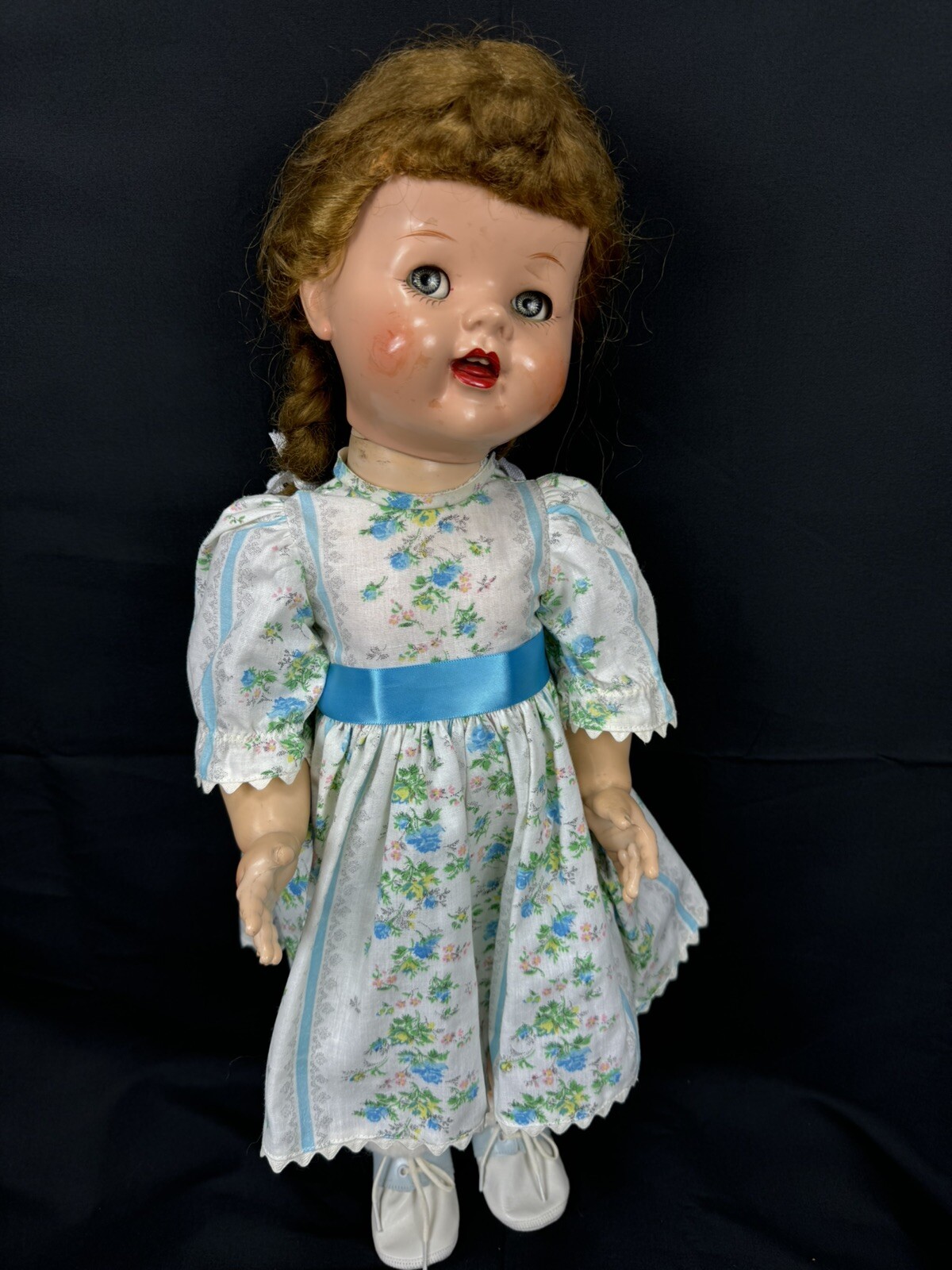 Vintage 1950's Ideal Doll 22in "Saucy Walker" with Flirty Eyes Hard ...