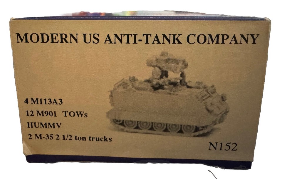 GHQ Micro Armour Combat Command WWII & Modern Wargame Miniatures Open ...