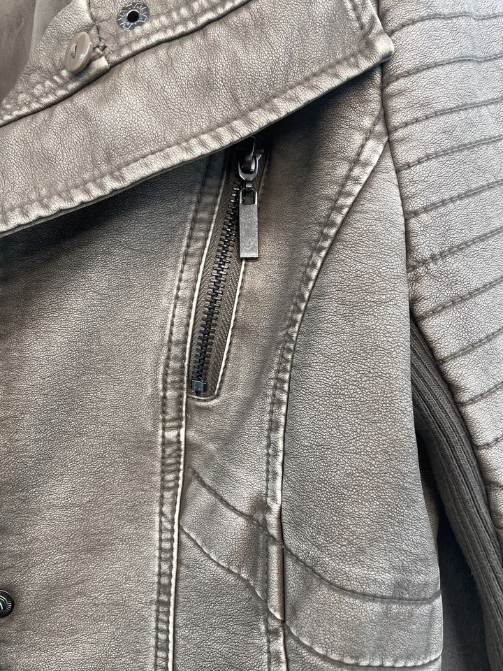 Women’s Lebby Collection Jacket Small Faux Leather | eBay