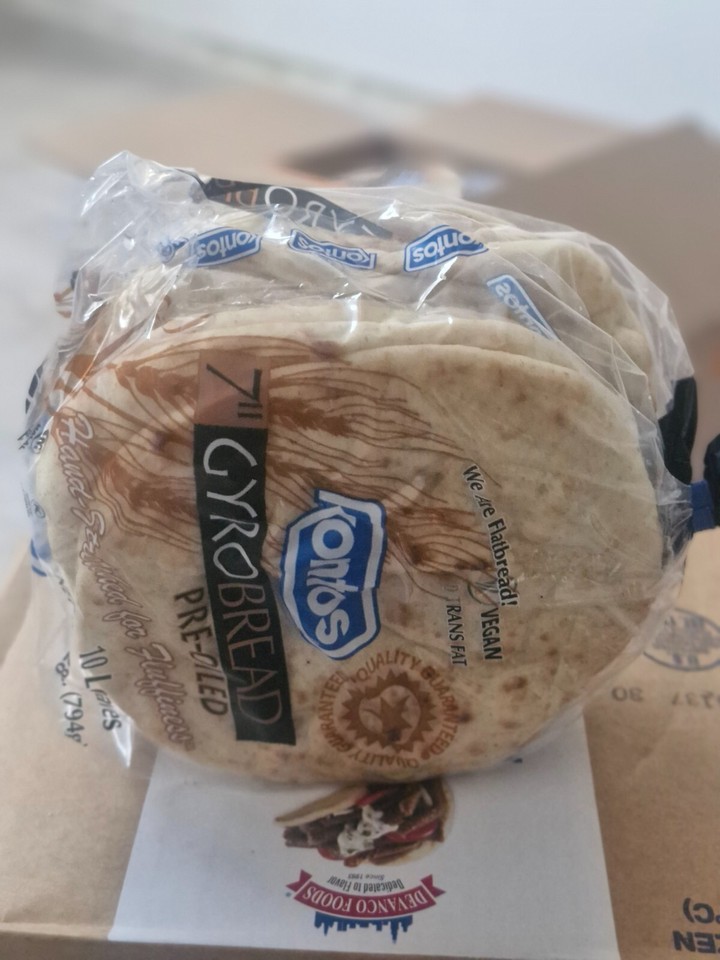 Gyro Bread, Pre-Oiled, Hand Stretched | eBay