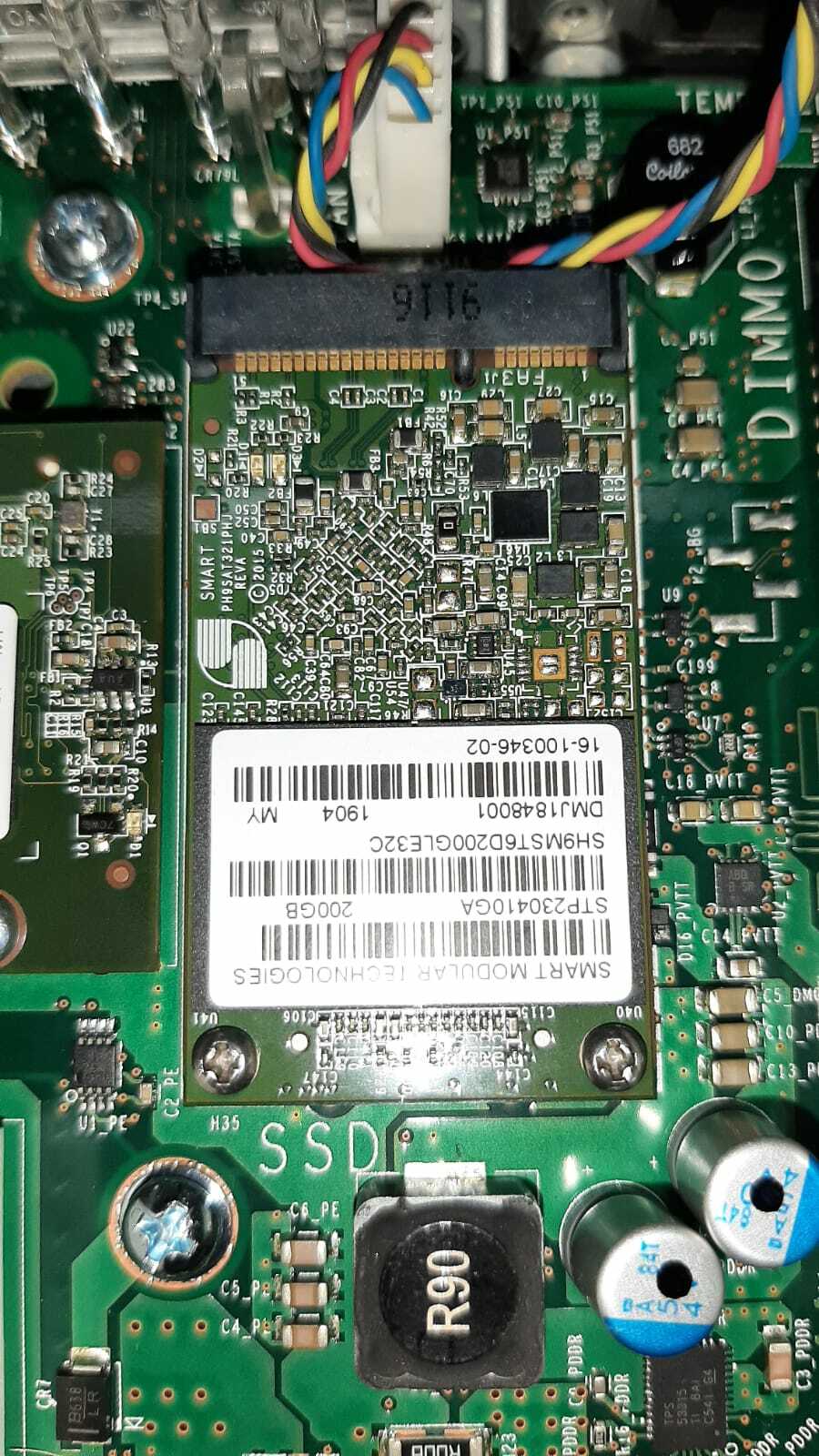 CISCO SSD-MSATA-200G 200GB Solid State Drive ISR-SSD ISR4300 ISR4400 ...