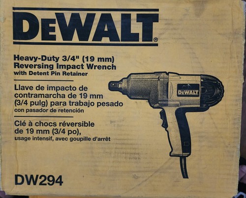 Dewalt DW294 Corded Electric 3/4" Drive Impact Wrench NEW SEALED IN BOX ...