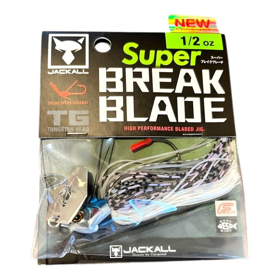 Jackall Super BREAK BLADE Wire Guard Bladed Jig (Choose Color) | eBay