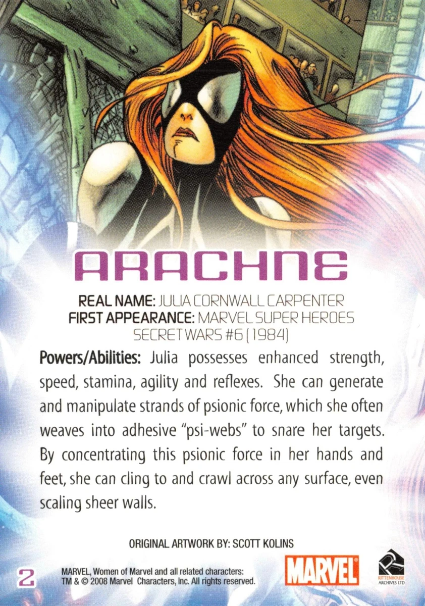 Arachne Marvel Logo