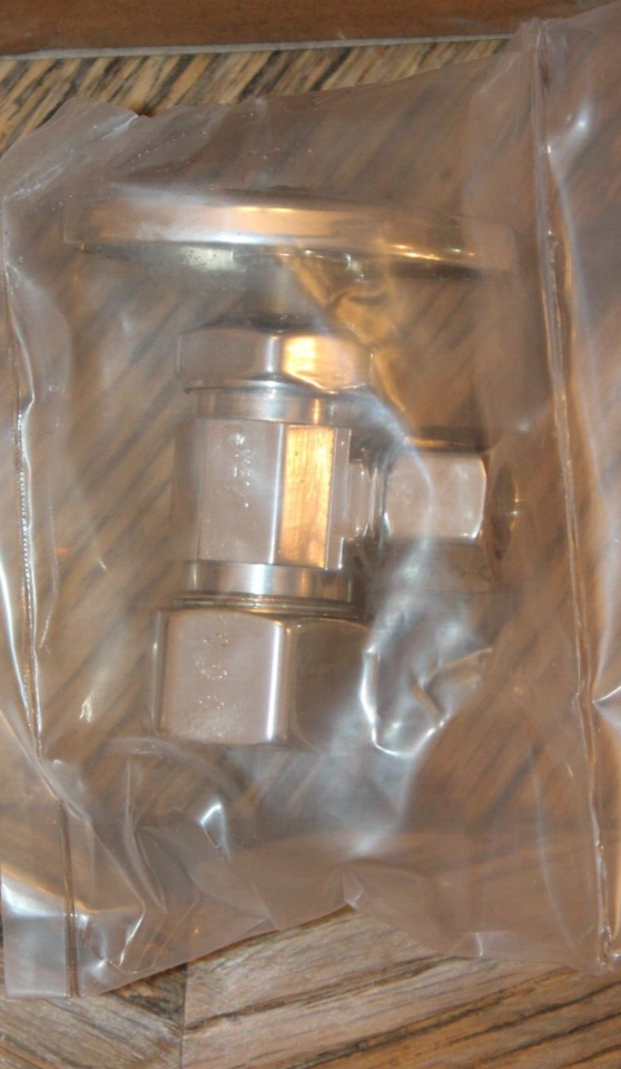 Brasstech Angle Valve, 1/2" Compression in Polished Nickel Mfr # 403/15 ...