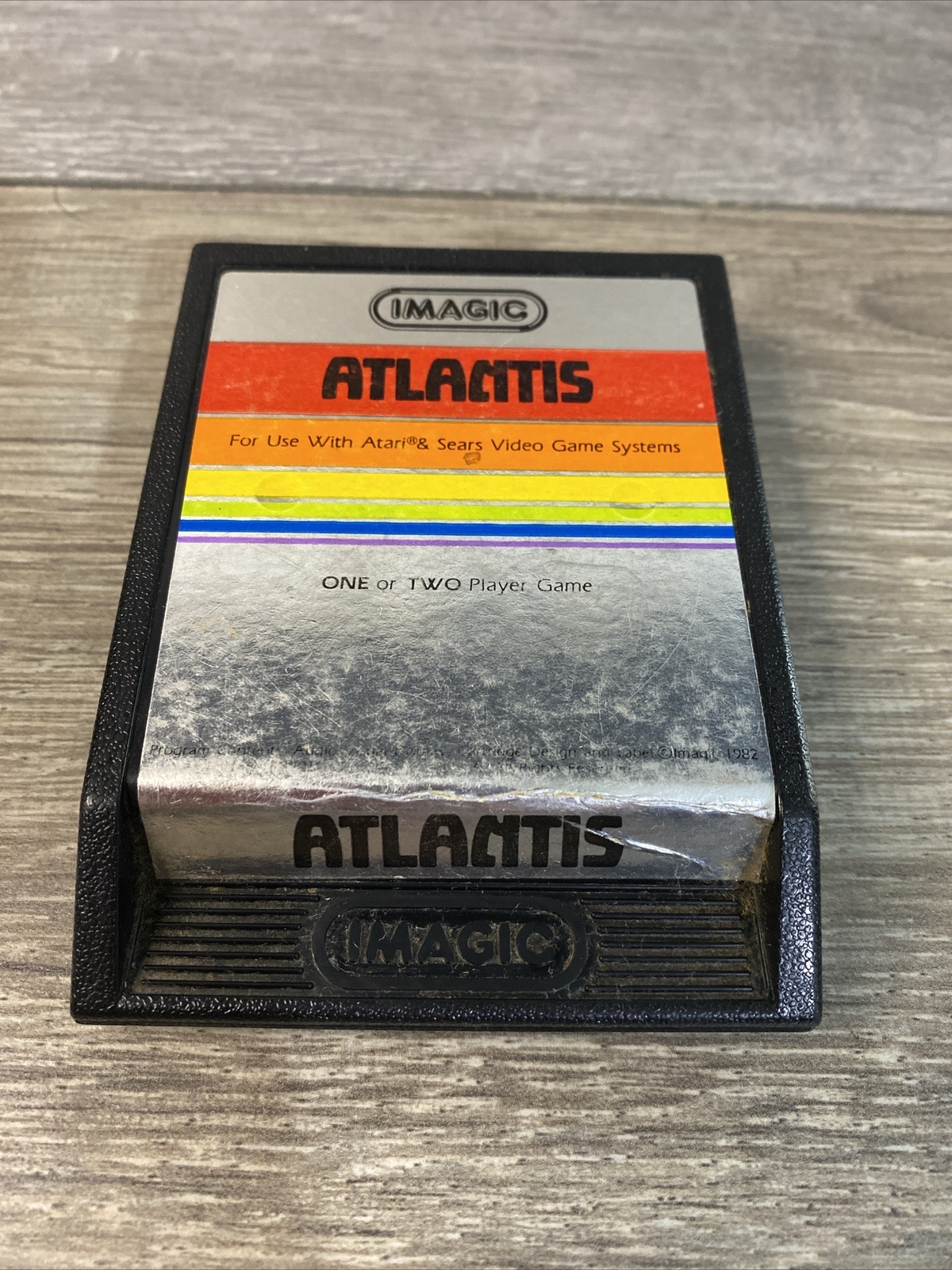 1982 Atari 2600 Imagic Atlantis Game Cartridge Only | eBay