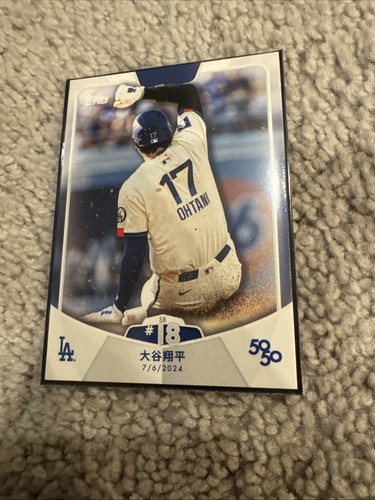 2024 TOPPS SHOHEI OHTANI 50/50 SB #18 DODGERS #45 | eBay